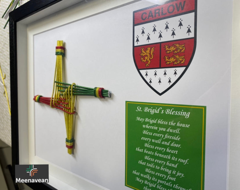 Carlow Retro GAA Crest – Meenavean